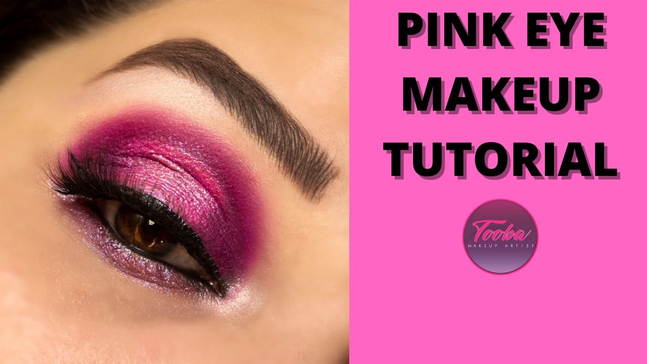PINK EYEMAKEUP TUTORIAL - YouTube