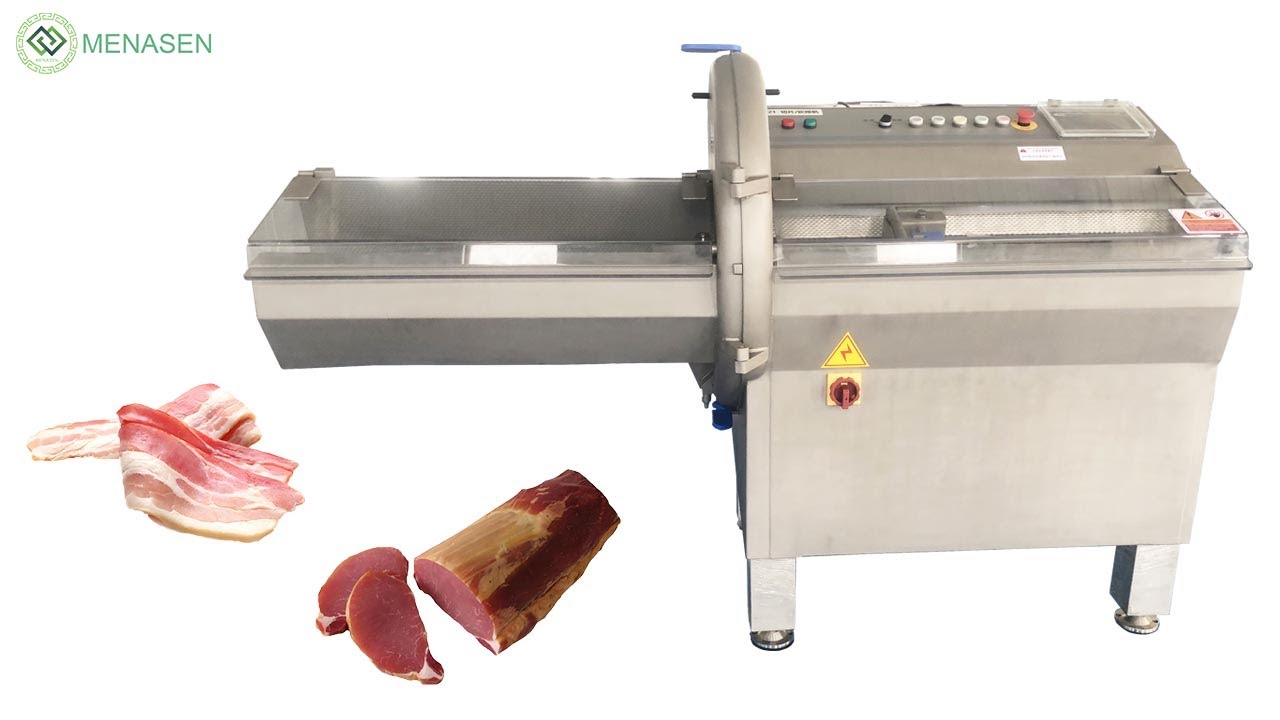 MNS-21K 25K Automatic Frozen Beef Bacon Slicer Machine| +86 13733892205 ...