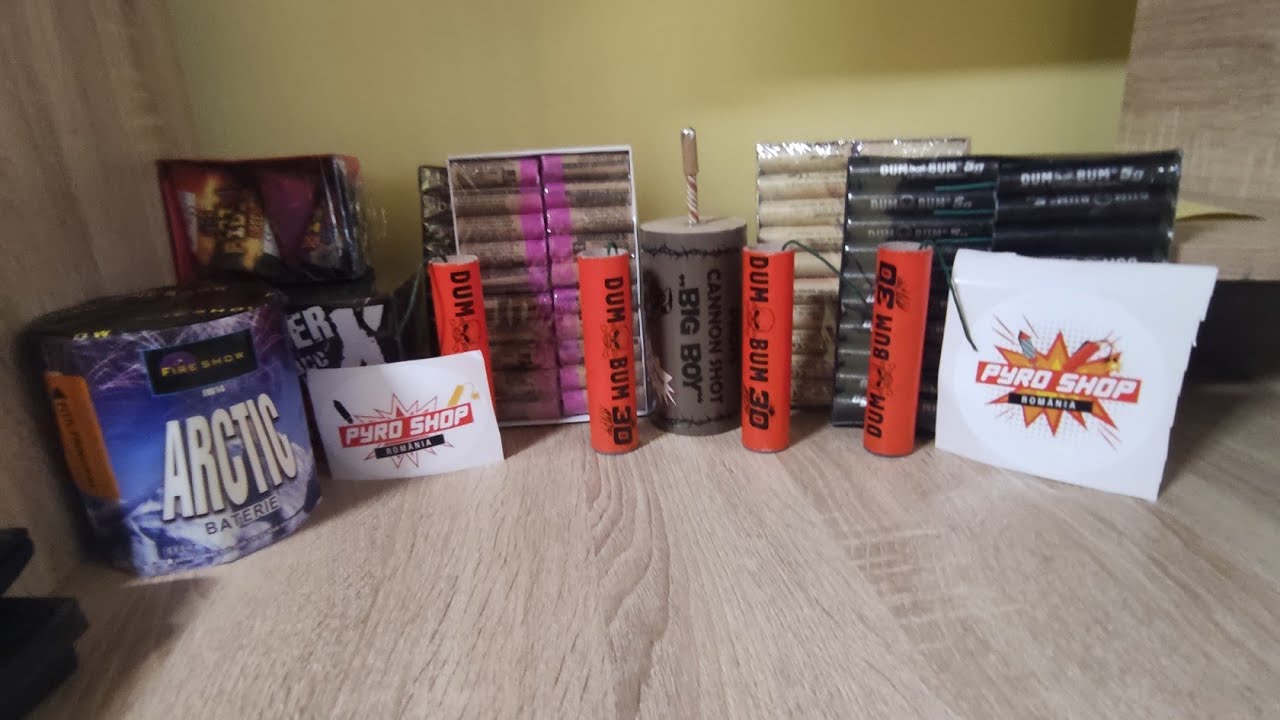 Unboxing |Colectie Petarde si Artificii achizitionata de pe PyroShop ...