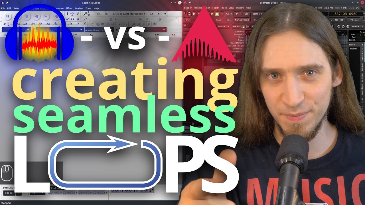 Seamlessly Looping Audio (7 examples) with Free Software - YouTube