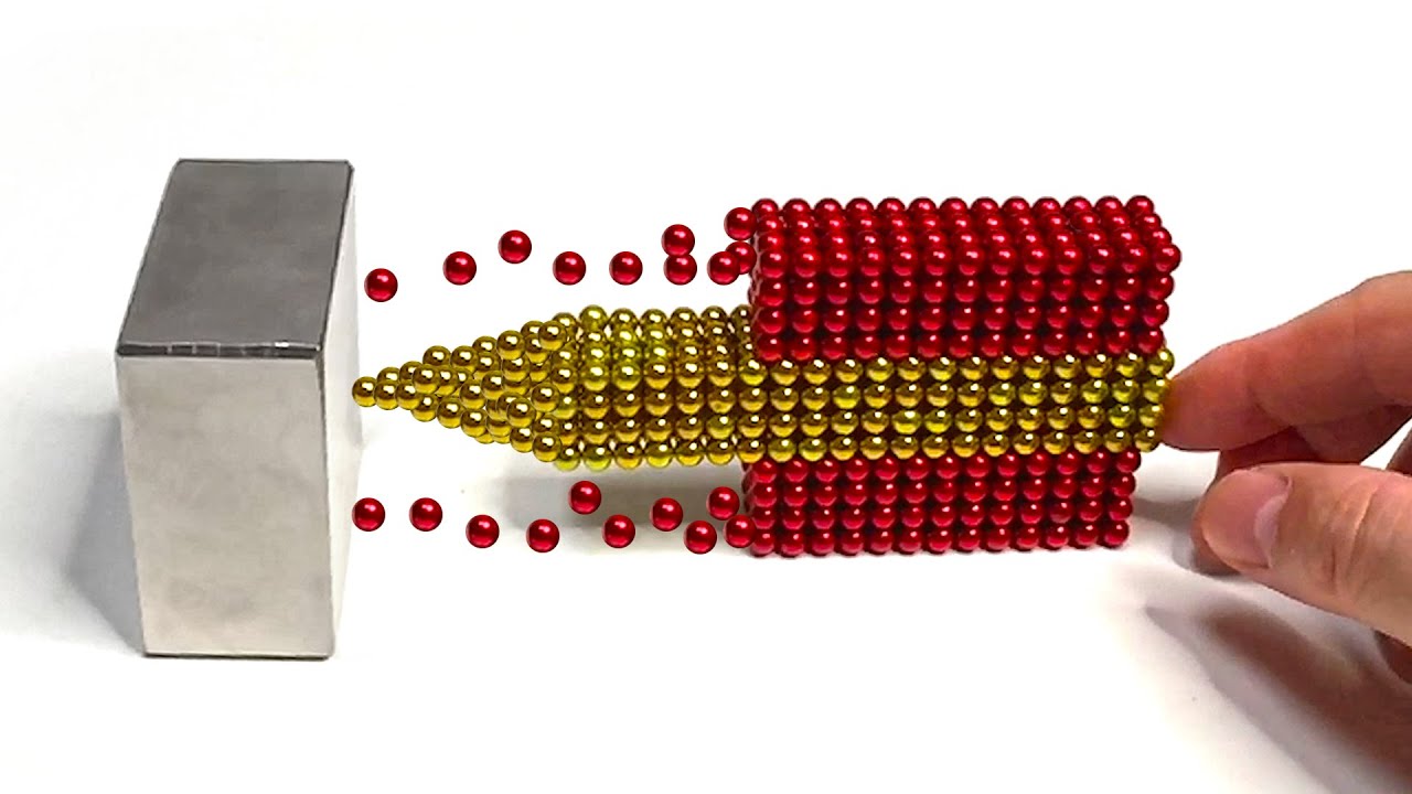 Magnetic Master Meet Magnetic cube And Magnetic Balls In Slow Motion ...