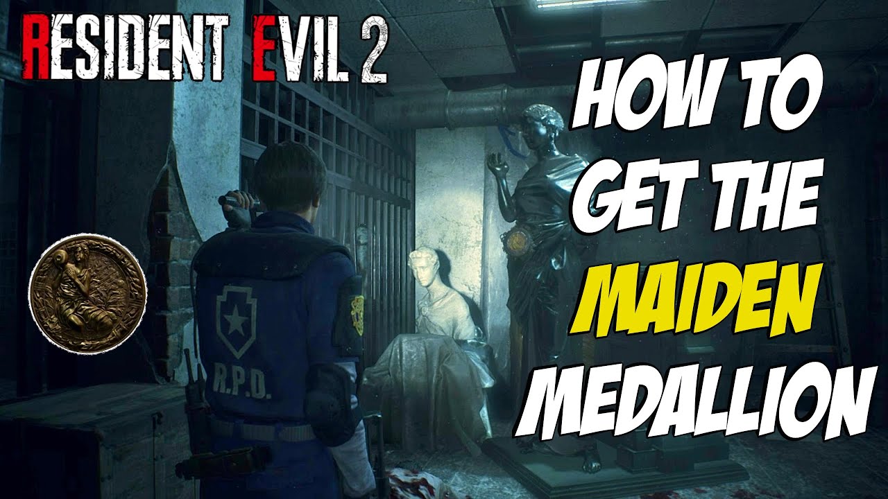 How to Get the Maiden Medallion | RE2 Leon - YouTube