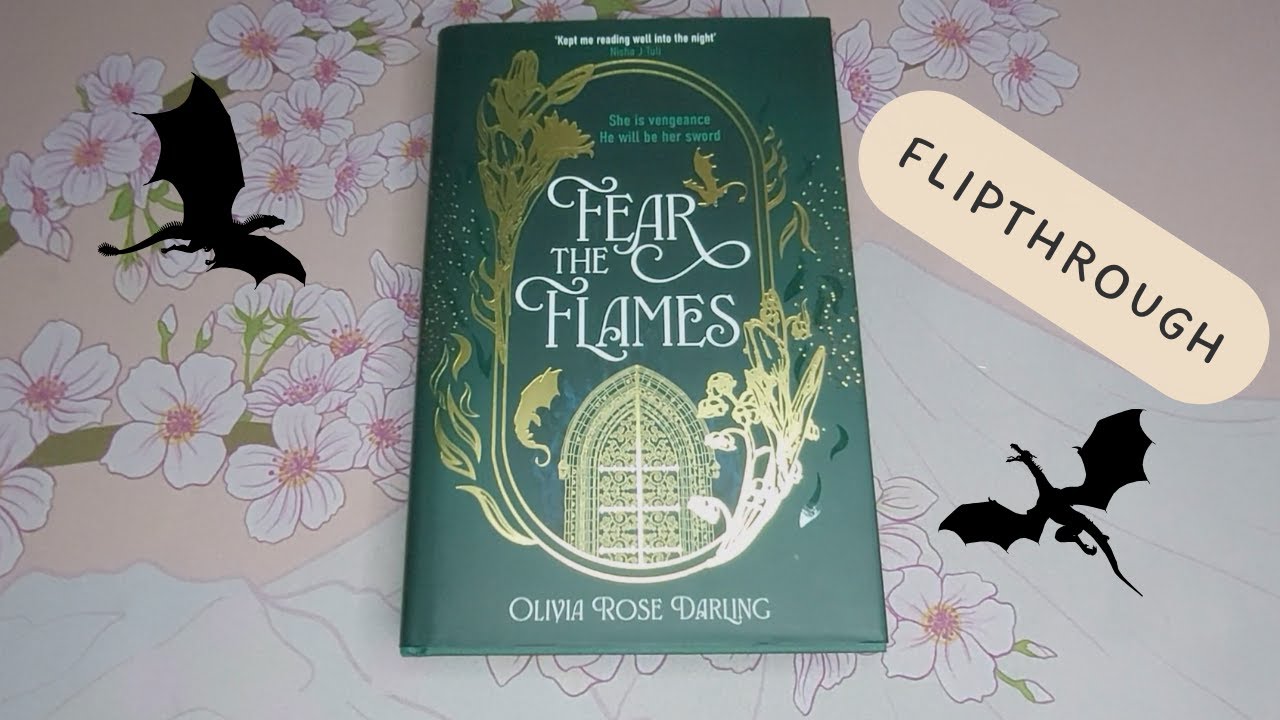 𓆩𓆪 Fear The Flames Hardcover Special Edition Flipthrough - YouTube