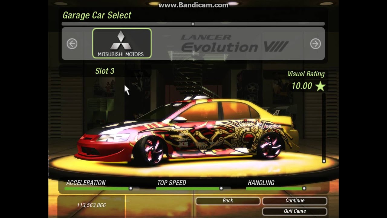 Need for Speed Underground 2: Career Garage - YouTube