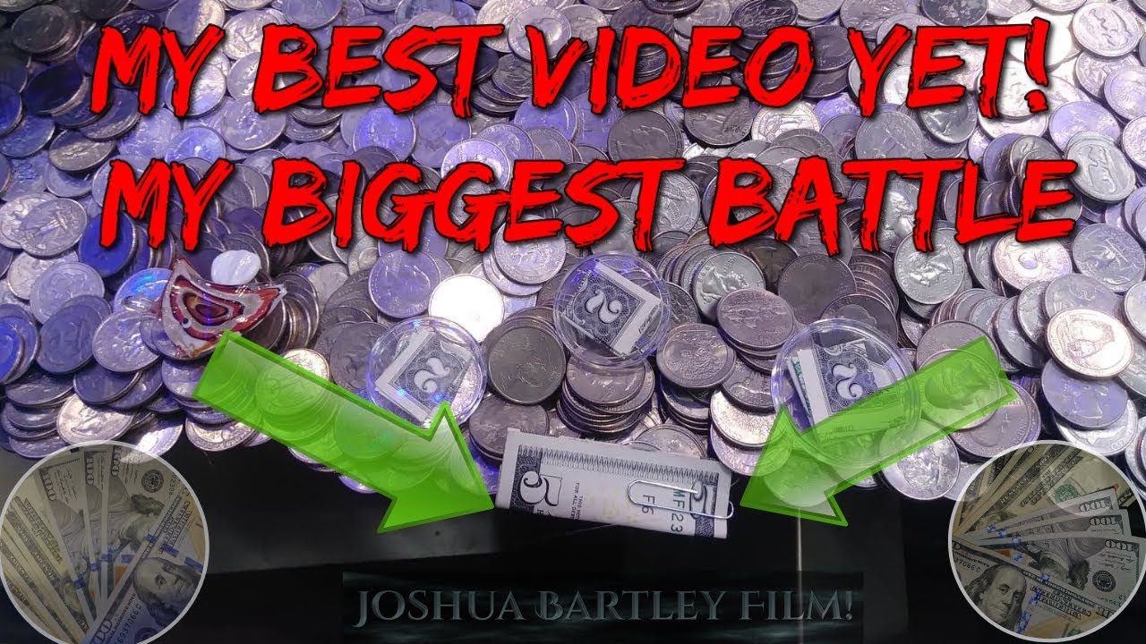 My Most Unbelievable BEST Coin Pusher Video Ever Done!!! | Joshua ...
