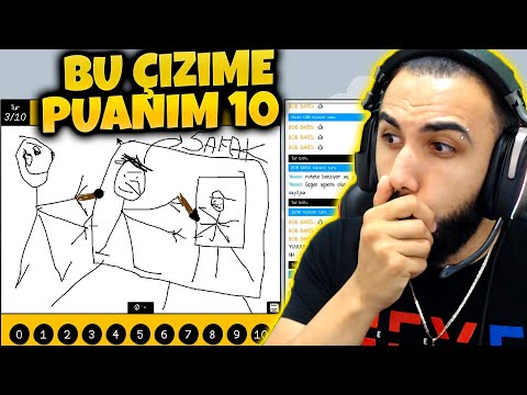 HAYATIMDA BU KADAR KÖTÜ ÇİZİM GÖRMEDİM! 🤣 ÇİZİM YAPIP PUANLIYORUZ!! EKİPLE SCRIBBLE IT!! | Barış Can