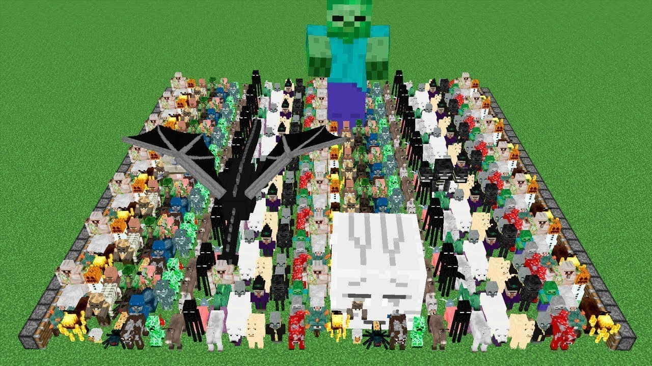 all mobs combined - YouTube
