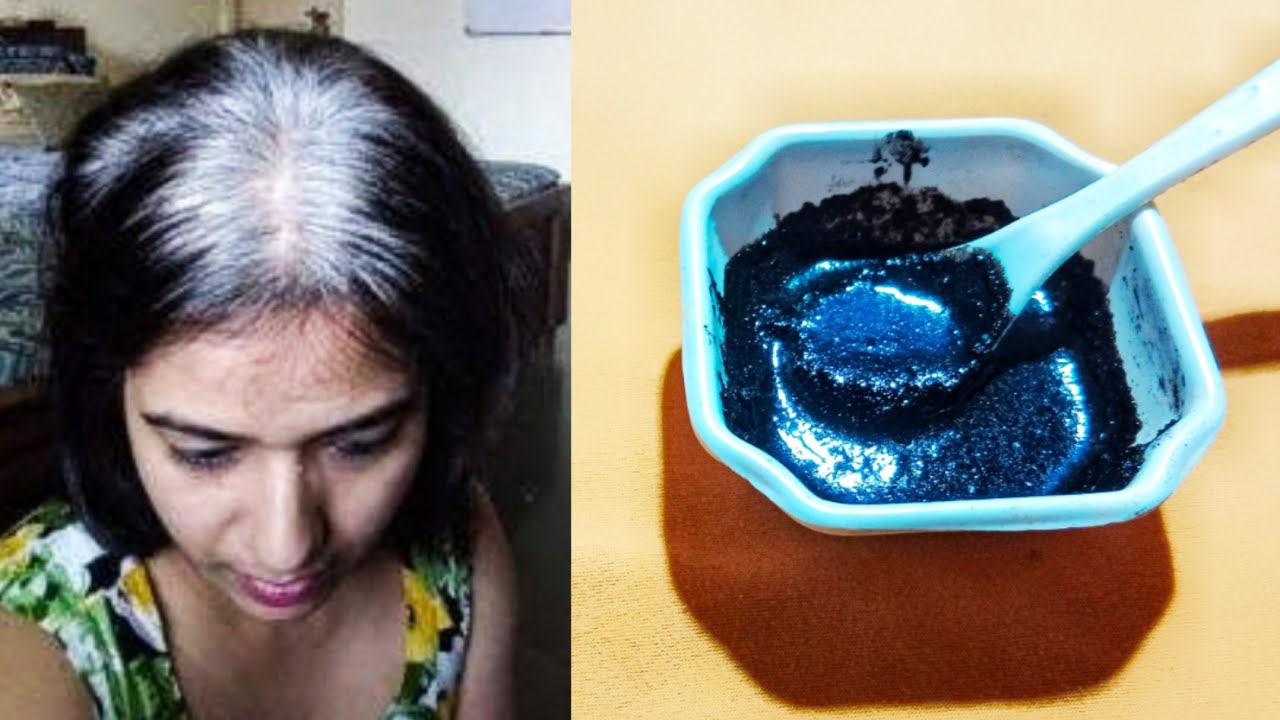 3 INGREDIENTS/HOMEMADE NATURAL HAIR DYE/100% NATURAL HAIR DYE/ DYEING ...