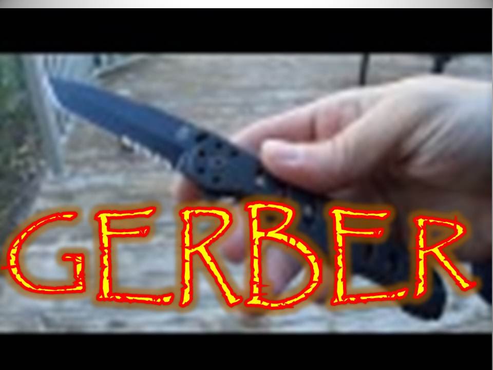 Gerber Evo Tanto Folding Knife Review - A Waste of Money - YouTube