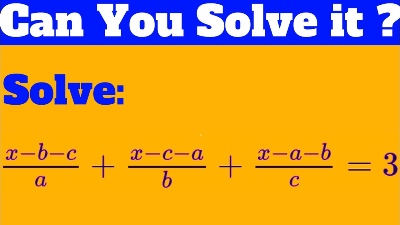 "Can School Students Solve These Tricky Math Olympiad Questions"? - YouTube