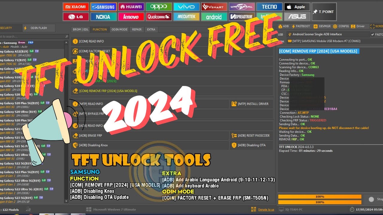 TFT Unlock Tool V4.6.3.3 Big Update Free Download , TFT Unlock Tool ...