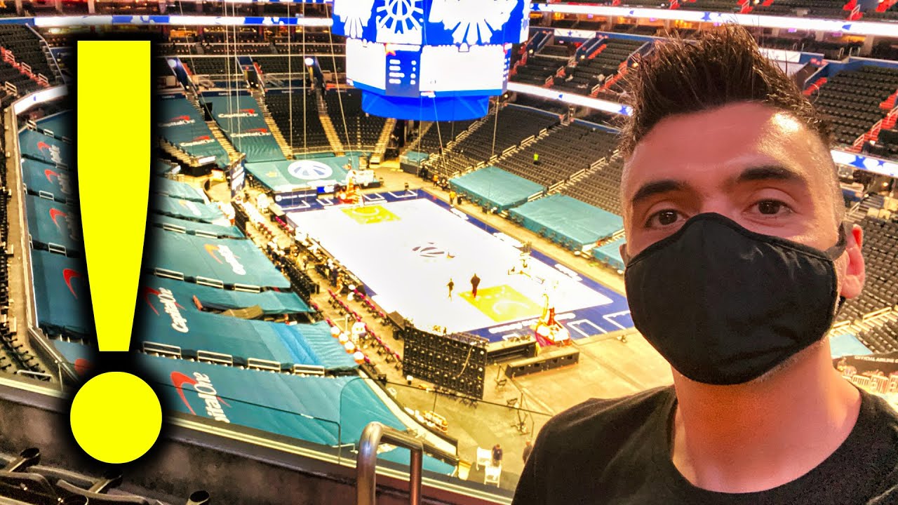 What The First NBA Game With Fans After Covid Was Like! - YouTube