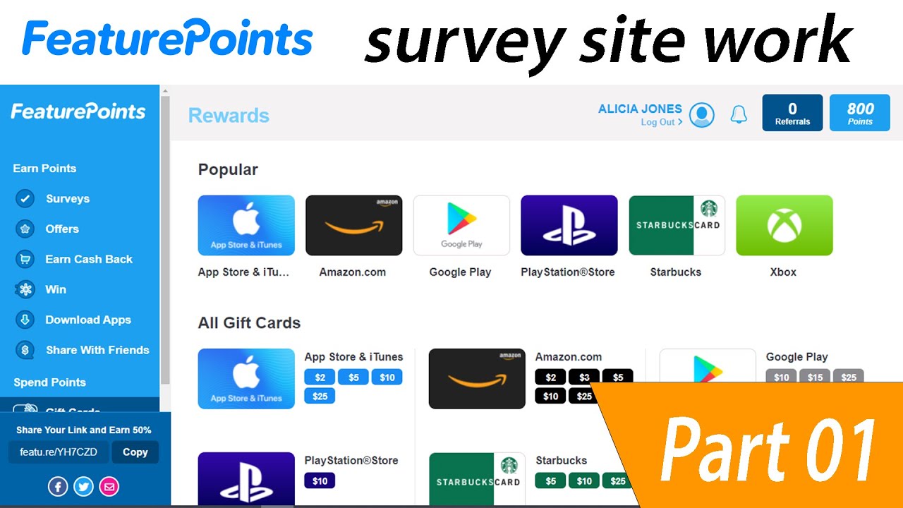 Feature points survey | how to make money online? feature points review ...