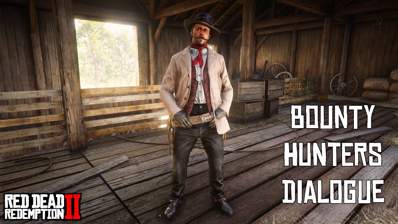 Bounty Hunters Ambient Speech - Voice Lines #1 | RDR2 - YouTube