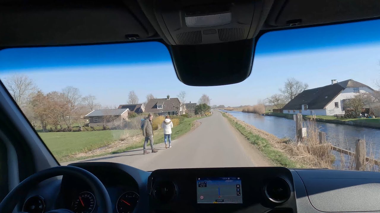 🇳🇱CV Driving Mercedes Sprinter Netherlands 4K(5,3K) Relaxing/Relaxation ...