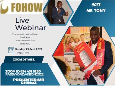 FOHOW Business Presentation - YouTube