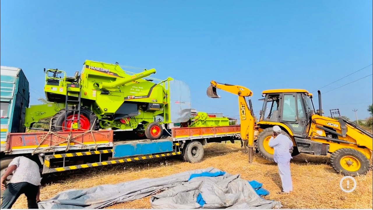 panesar g60 mini combine harvester. - YouTube
