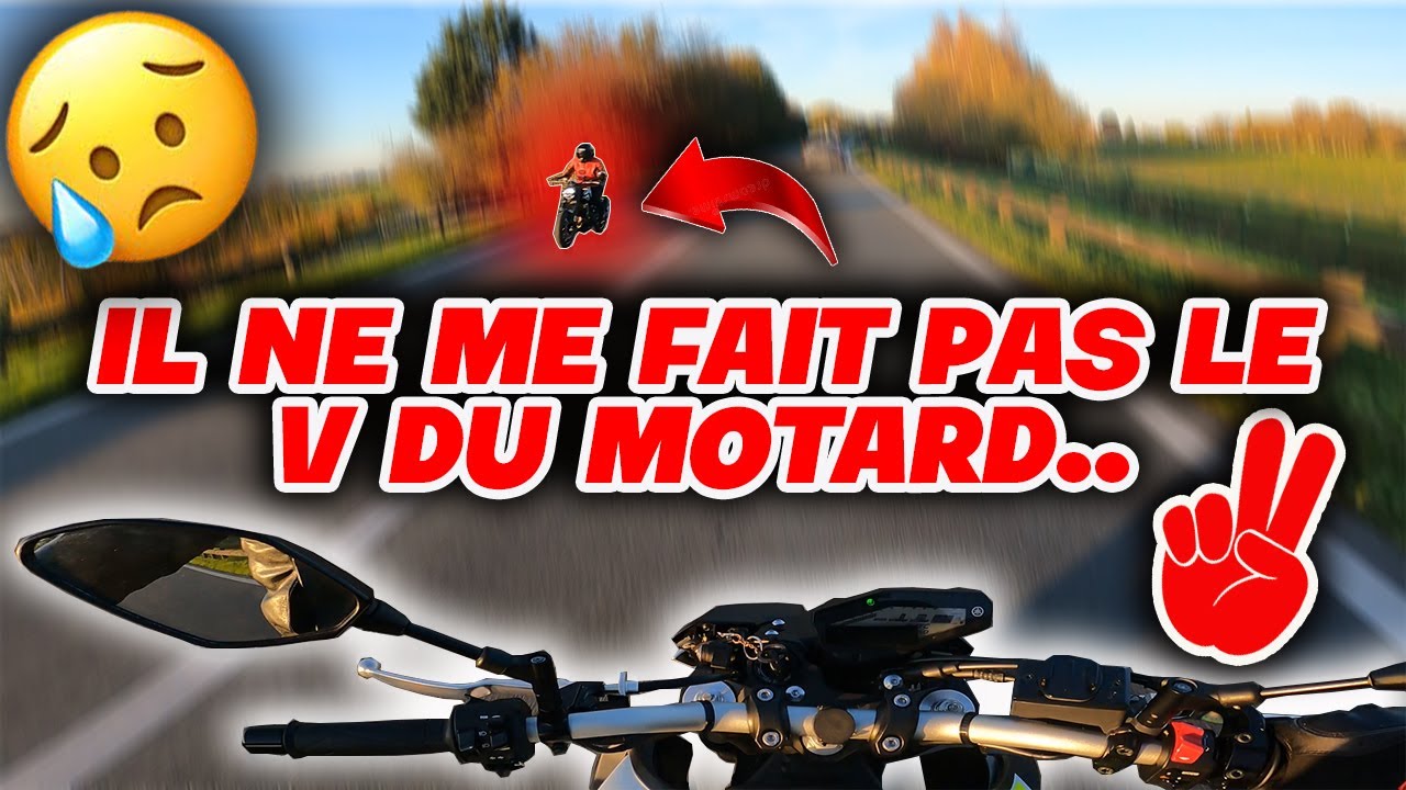 IL NE ME FAIT PAS LE V DU MOTARD...DAILY OBSERVATION 65. - YouTube