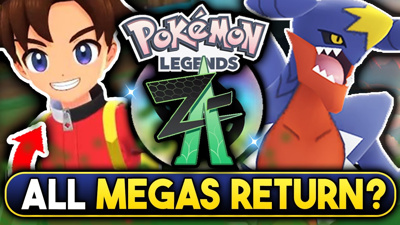 POKEMON NEWS! ALL MEGAS RETURN IN LEGENDS Z-A HINTS! NEW GEN 10 ...