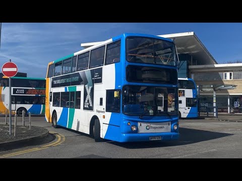 Onboard Stagecoach Bus 18411 | AE06 GZH | ALX 400 Trident - YouTube