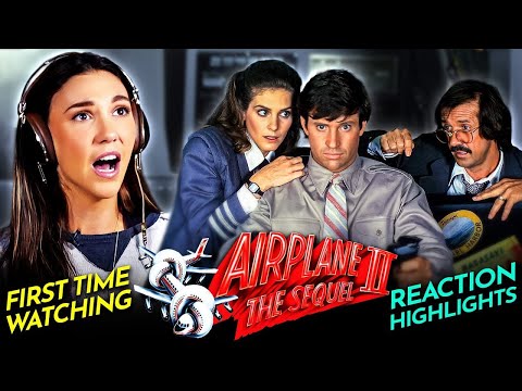 Coby high on AIRPLANE II THE SEQUEL (1982) Movie Reaction FIRST TIME WATCHING [Reissue]