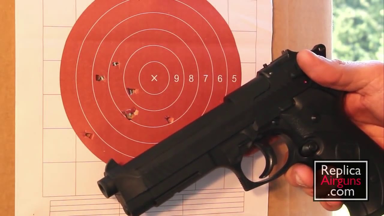 Valtro Airgun 92 Shoot2 System CO2 Pellet Gun Review|مسدس فالترو رش 92 ...