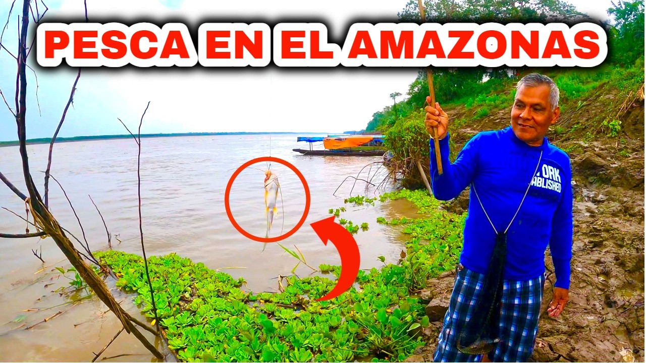 ESTA FUE MI EXPERIENCIA PESCANDO EN EL RÍO AMAZONAS CON MI PAPÁ ...