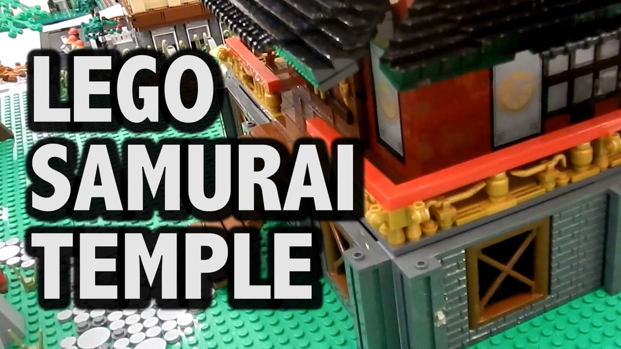 LEGO Mountain Top Samurai Temple | Brickfete Toronto 2016 - YouTube