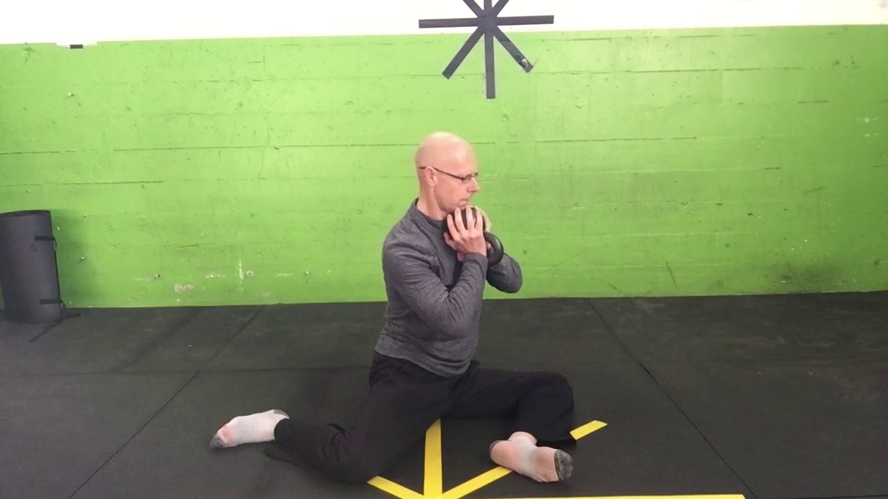 90/90 External Loaded Stretch - YouTube