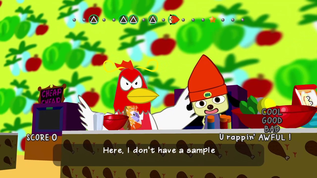 PaRappa The Rapper™ Remastered...Damn that Cheap Cheap - YouTube