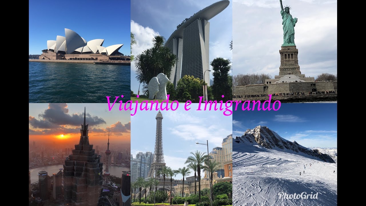 Viajando e Imigrando - Introdução do canal - YouTube