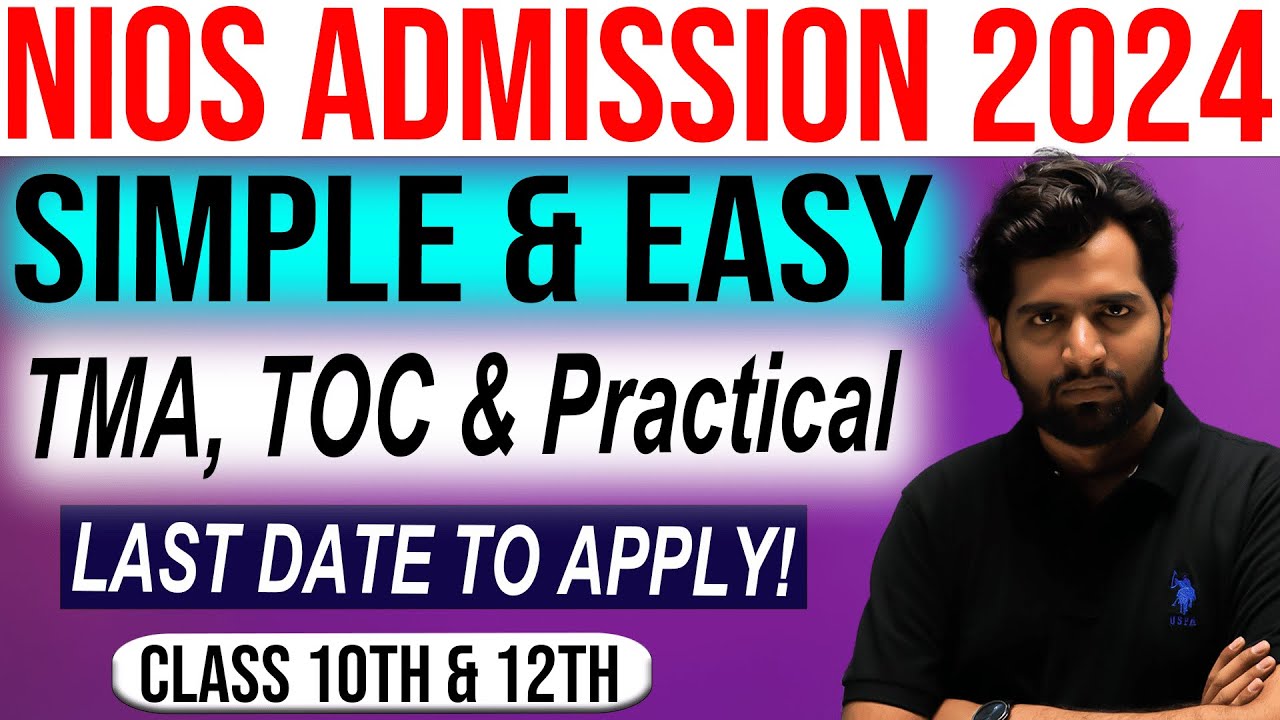 NIOS Admission April 2024 | Class 10 & 12 Direct Admission NIOS Public ...