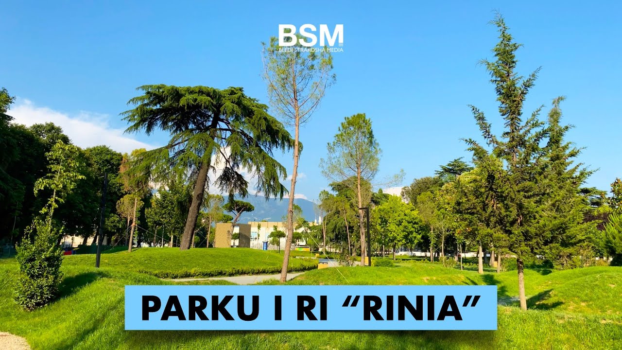 Parku i ri Rinia | Tirana, Albania [4K Ultra HD] - YouTube