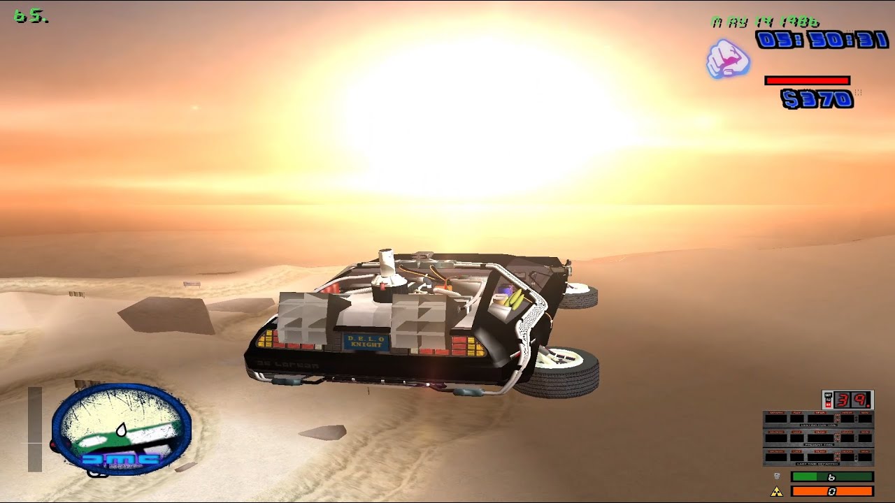 Gta SA: Multiverse Of Science BTTF Mod, TARDIS Mod - YouTube