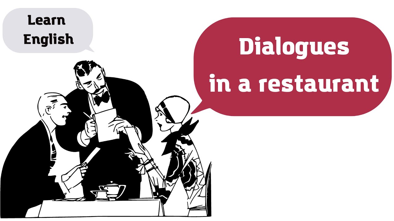 Dialogues in a restaurant in english #learnenglish #dialoginenglish # ...