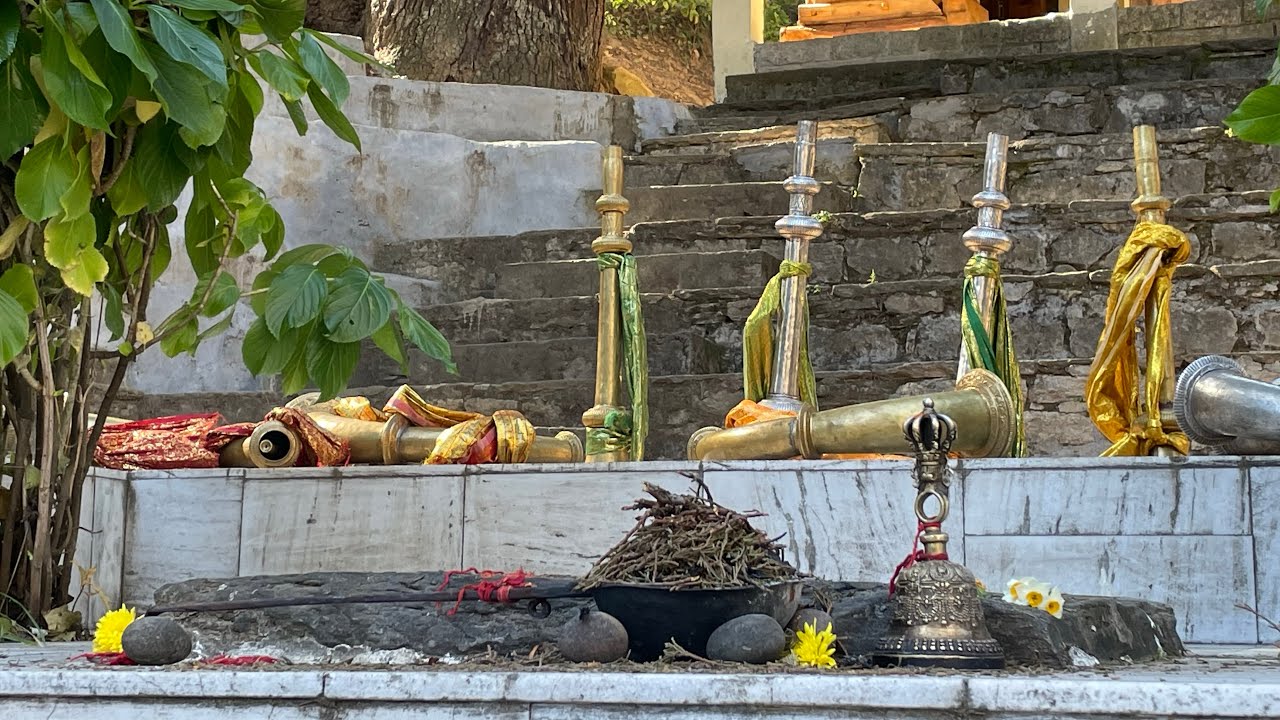 jamlu rishi (burua) manikarn shai snan Yatra 2024 - YouTube