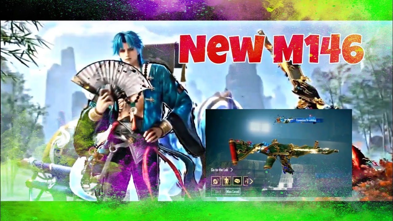 New M416 skin in bgmi and ultimate set - YouTube
