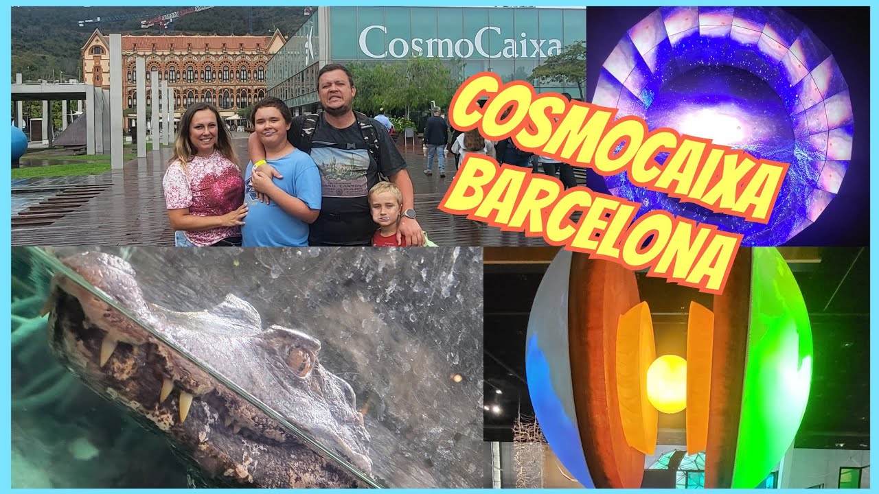 Cosmocaixa Barcelona, Museum of Science, must see, Walk through - YouTube