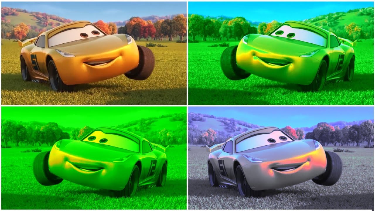 Lightning McQueen Color Wheels 🚗🎨 | Learn Colors with Cars for Kids ...