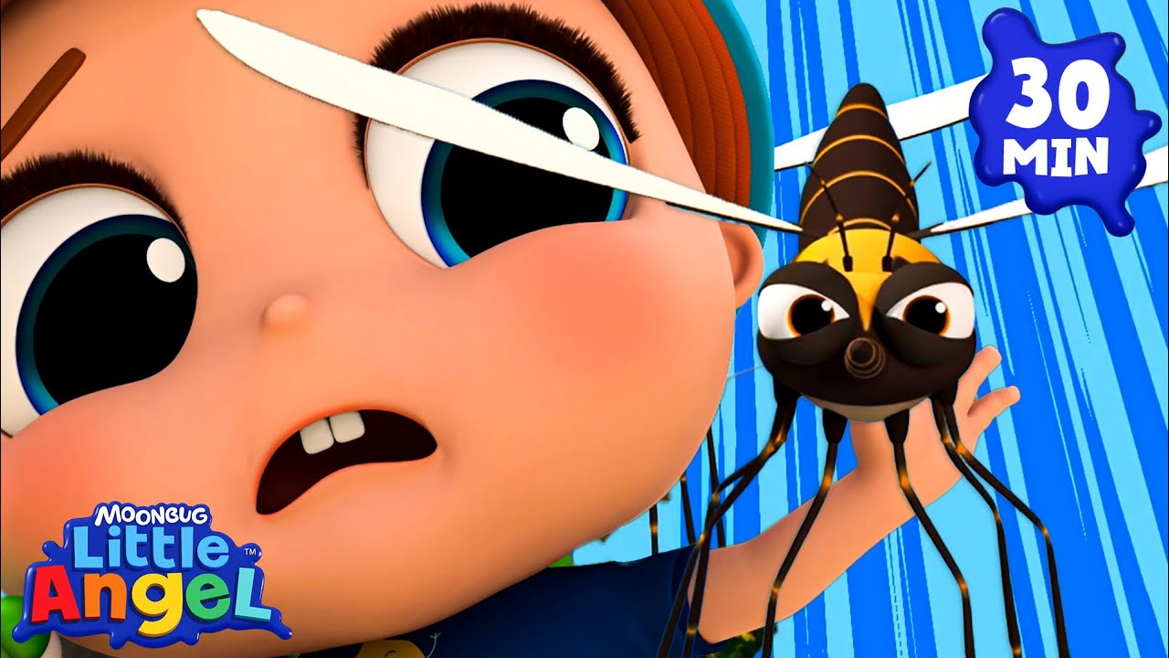 Watch Out Baby John! Mosquito Trouble! | Little Angel | Melody Time ...
