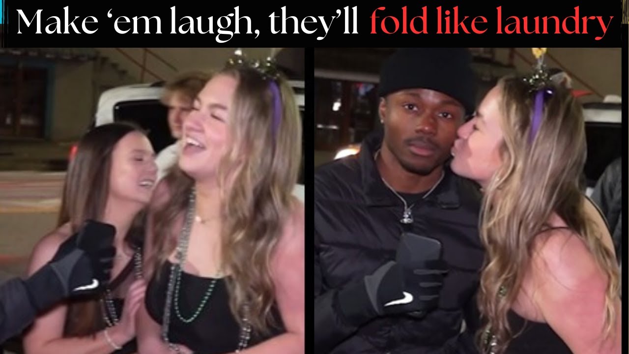 Confident man hooks up with a woman in seconds - YouTube