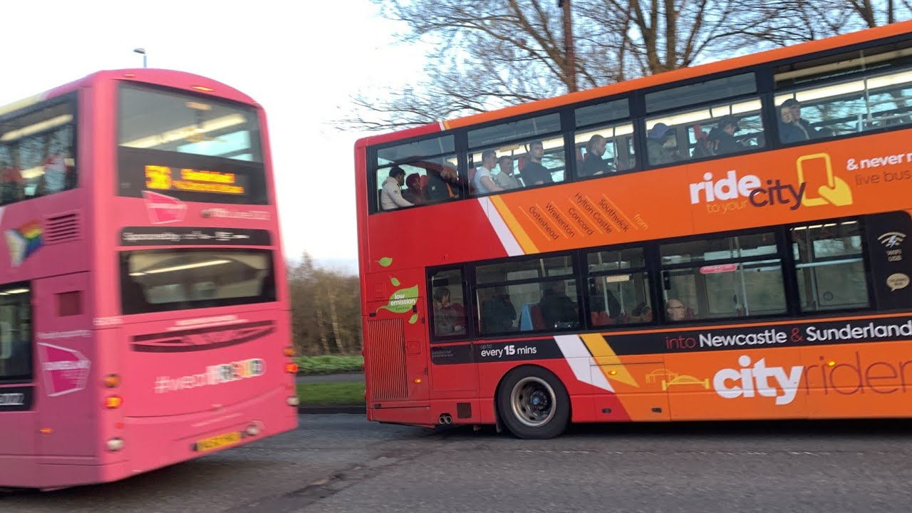 Go North East 56 bus frenzy! To Newcastle - 6088 - NL63 YHR & To ...