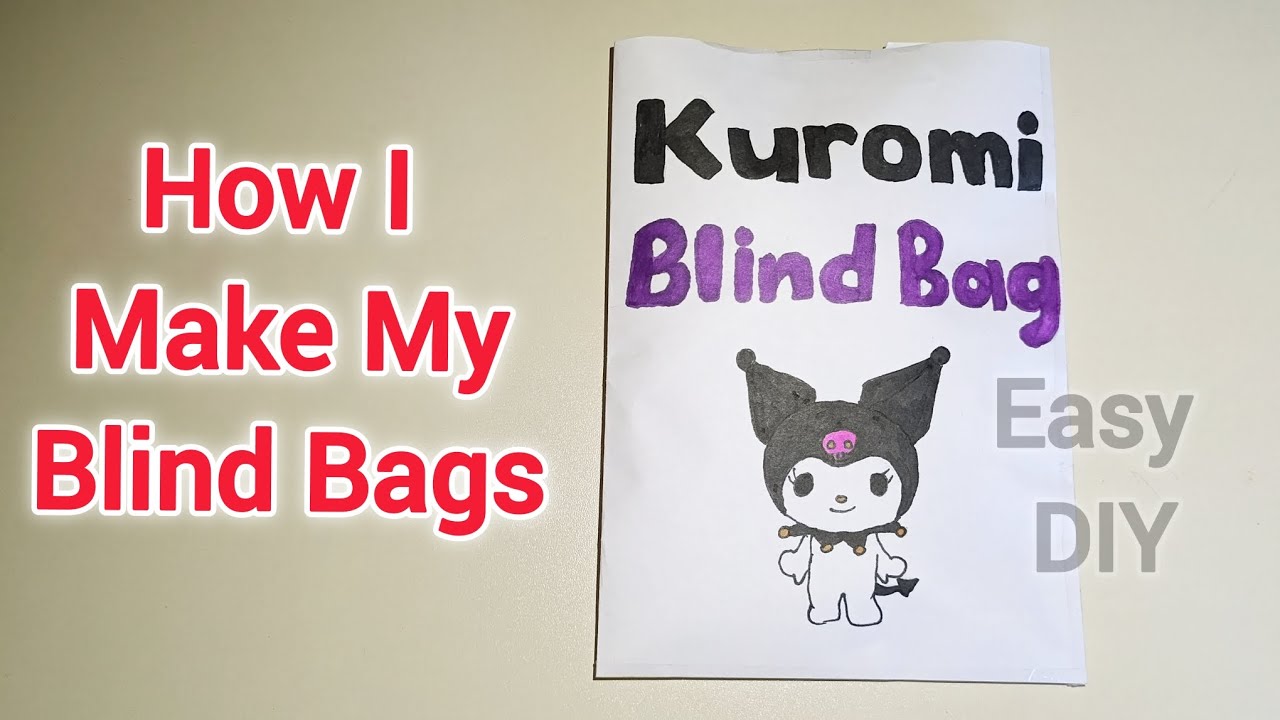 HOW TO MAKE A BLIND BAG 纸艺DIY + EASY DIY HOW TO MAKE PAPER SQUISHIES ...