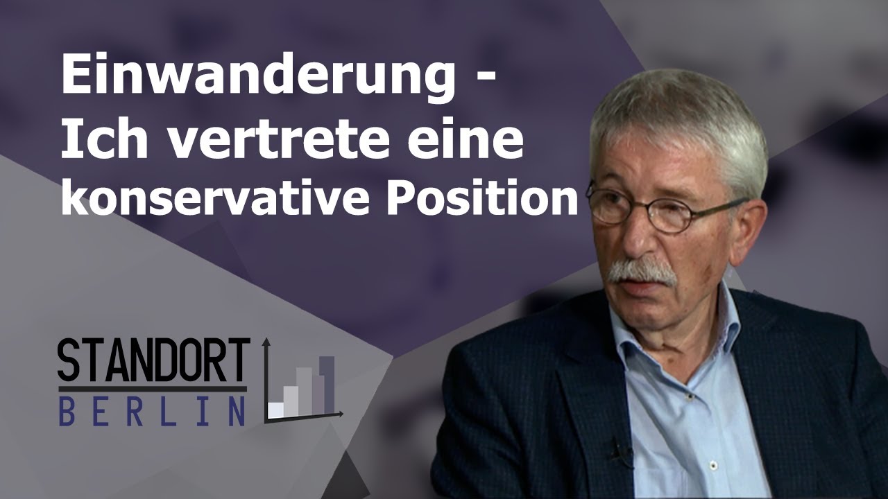 Einwanderung - Ich vertrete eine konservative Position - YouTube