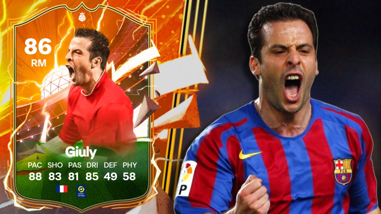 NEW HERO! 💨 86 Hero Ludovic Giuly EA FC 24 Player Review - YouTube
