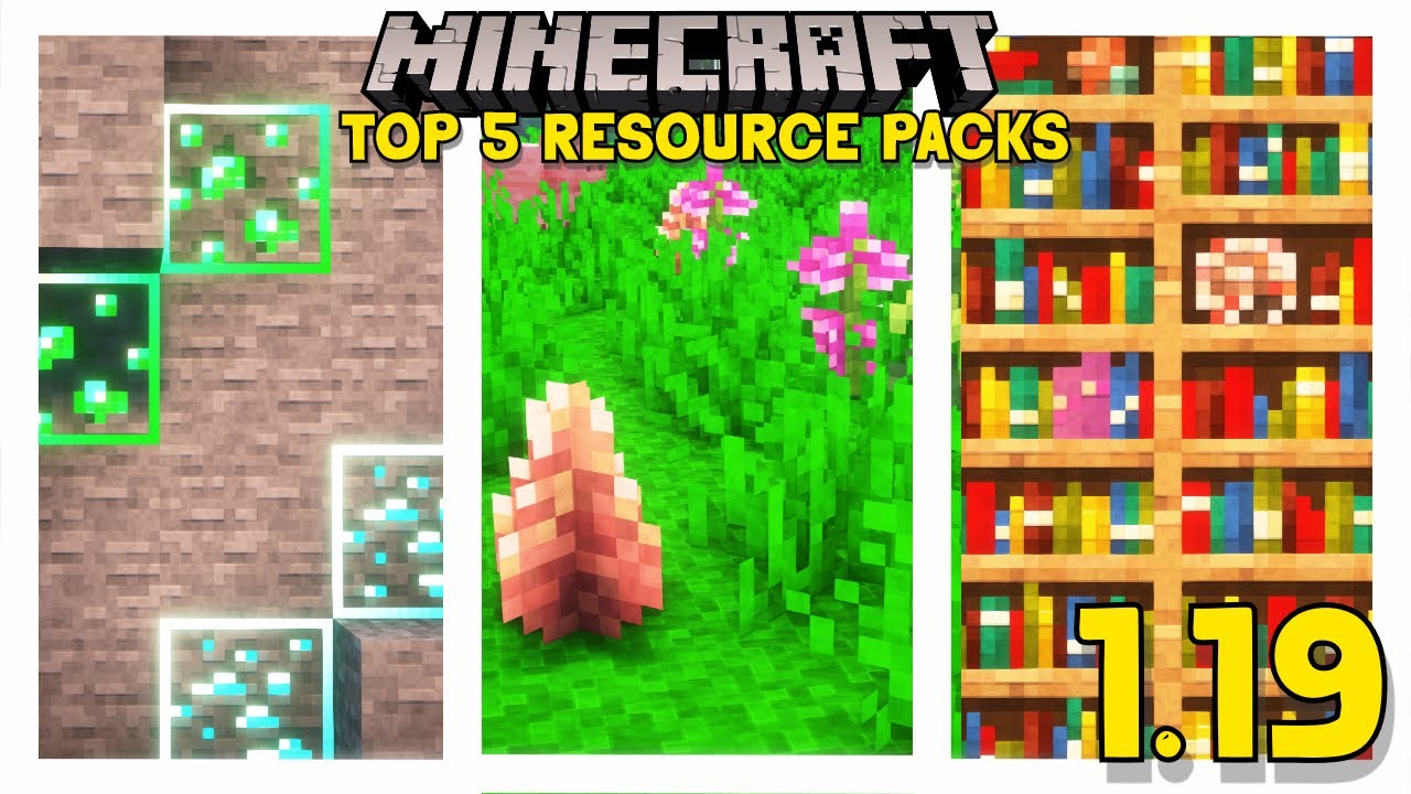 Top 5 BEST Minecraft 1.19 Utility Texture packs. - YouTube