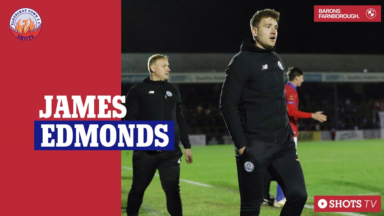 JAMES EDMONDS PRE-MATCH: Shots vs Sholing - YouTube