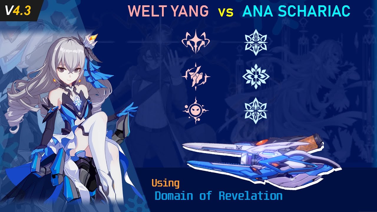 V4.3 - Domain of Revelation: Welt vs Ana | Honkai Impact 3 - YouTube