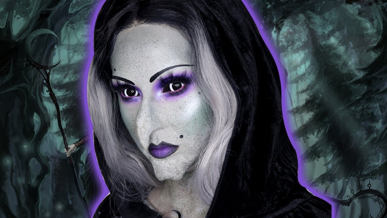 Méchante Sorcière | Maquillage et Costume HALLOWEEN - YouTube