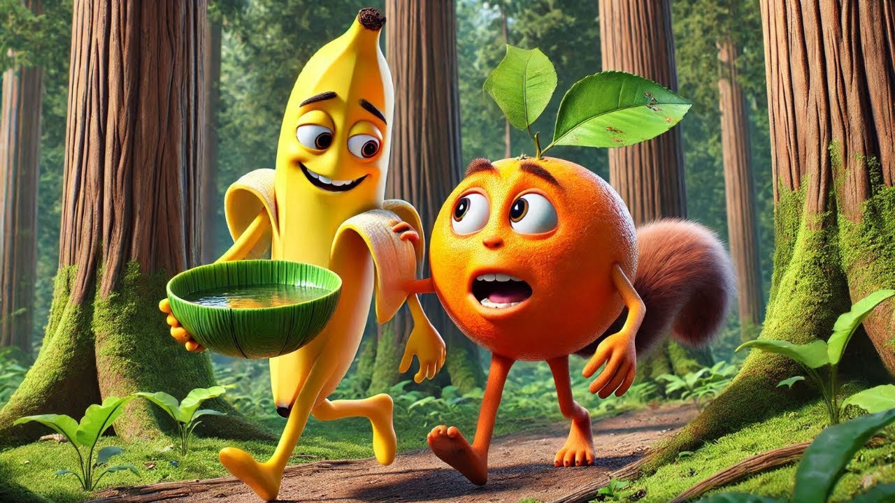 Banana and Orange Best Friends Forever | Funny Kids Cartoon | # ...